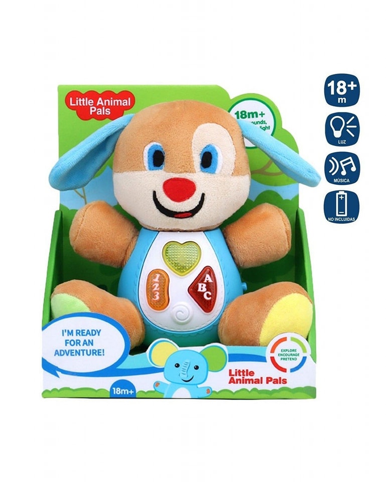 Peluche Musical Interactivo Perrito – Tienda BBcitos